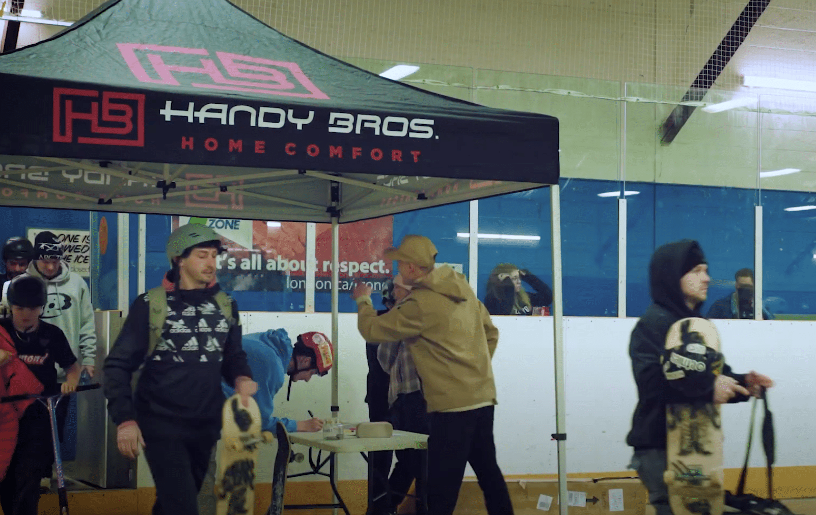 Handy Bros. Helps Launch London’s First Indoor Winter Skatepark | A ...